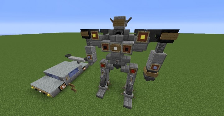 TransFormers Jazz car and robt Minecraft Map