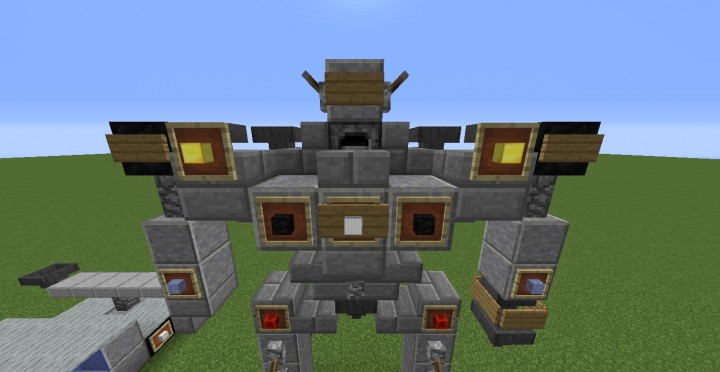 TransFormers Jazz car and robt Minecraft Map