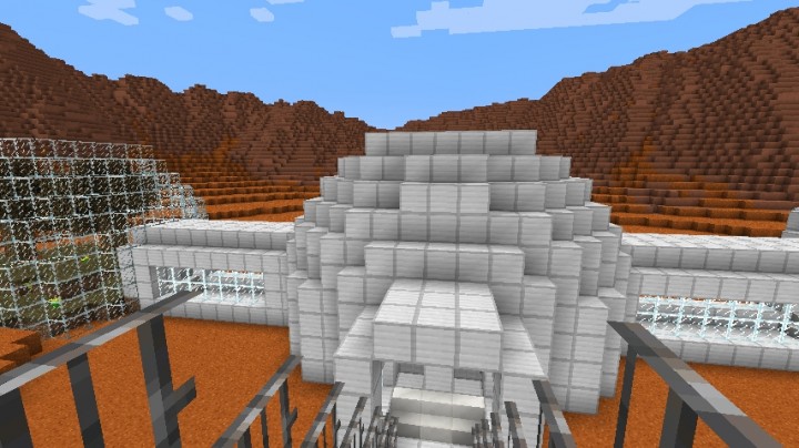 Villager Mars Base Minecraft Map