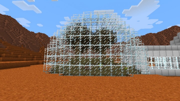 Villager Mars Base Minecraft Map