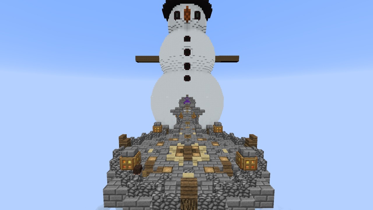 Snowman hub! Edy Minecraft Map