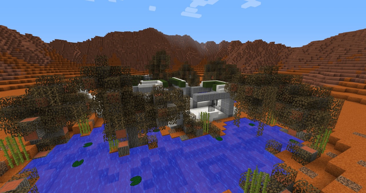 Organic Mars Minecraft Map