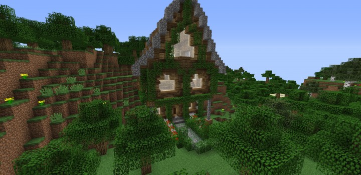 Lovely House In The Woods Minecraft Map