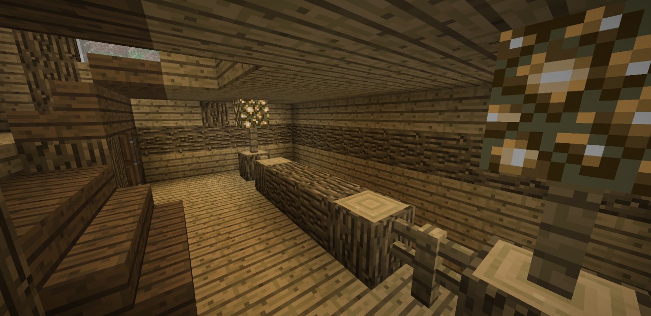 Lovely House In The Woods Minecraft Map