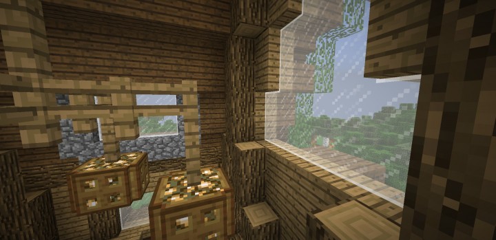 Lovely House In The Woods Minecraft Map