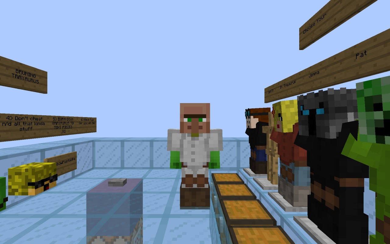 Burning Trayaurus Minecraft Map