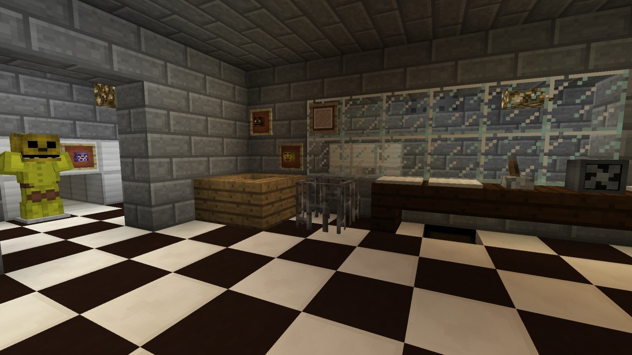 FNAF 3 Build Minecraft Project