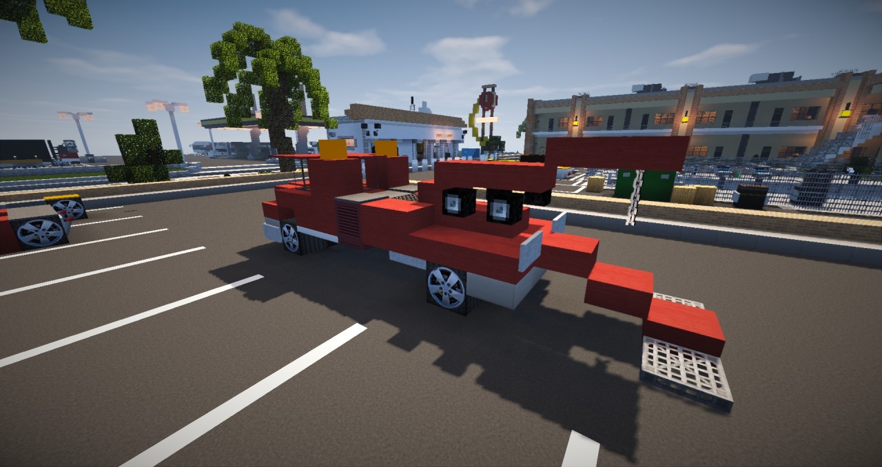 Vehicle - Tow Truck Minecraft Map