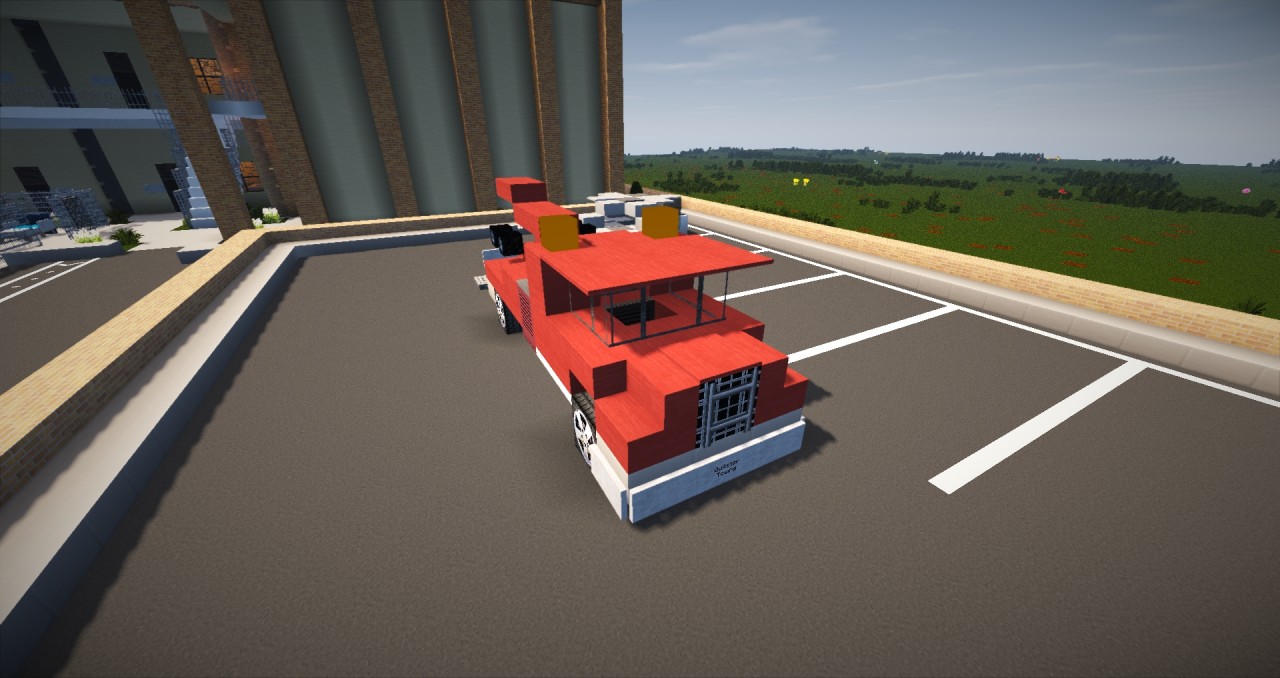 Vehicle - Tow Truck Minecraft Map
