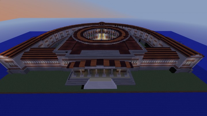 Roman/Greek Villa Minecraft Map