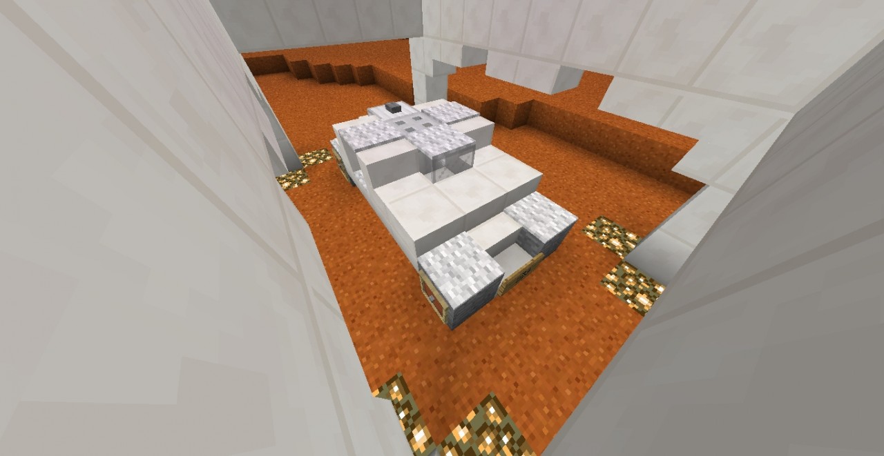 Mars Redstone Mine base Minecraft Map