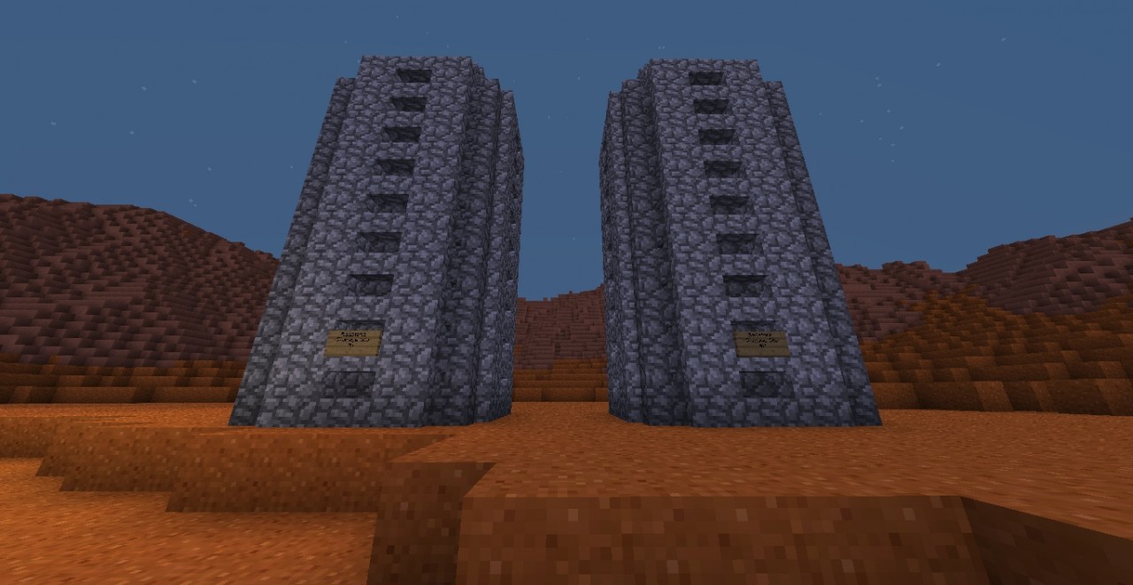 Mars Redstone Mine base Minecraft Map