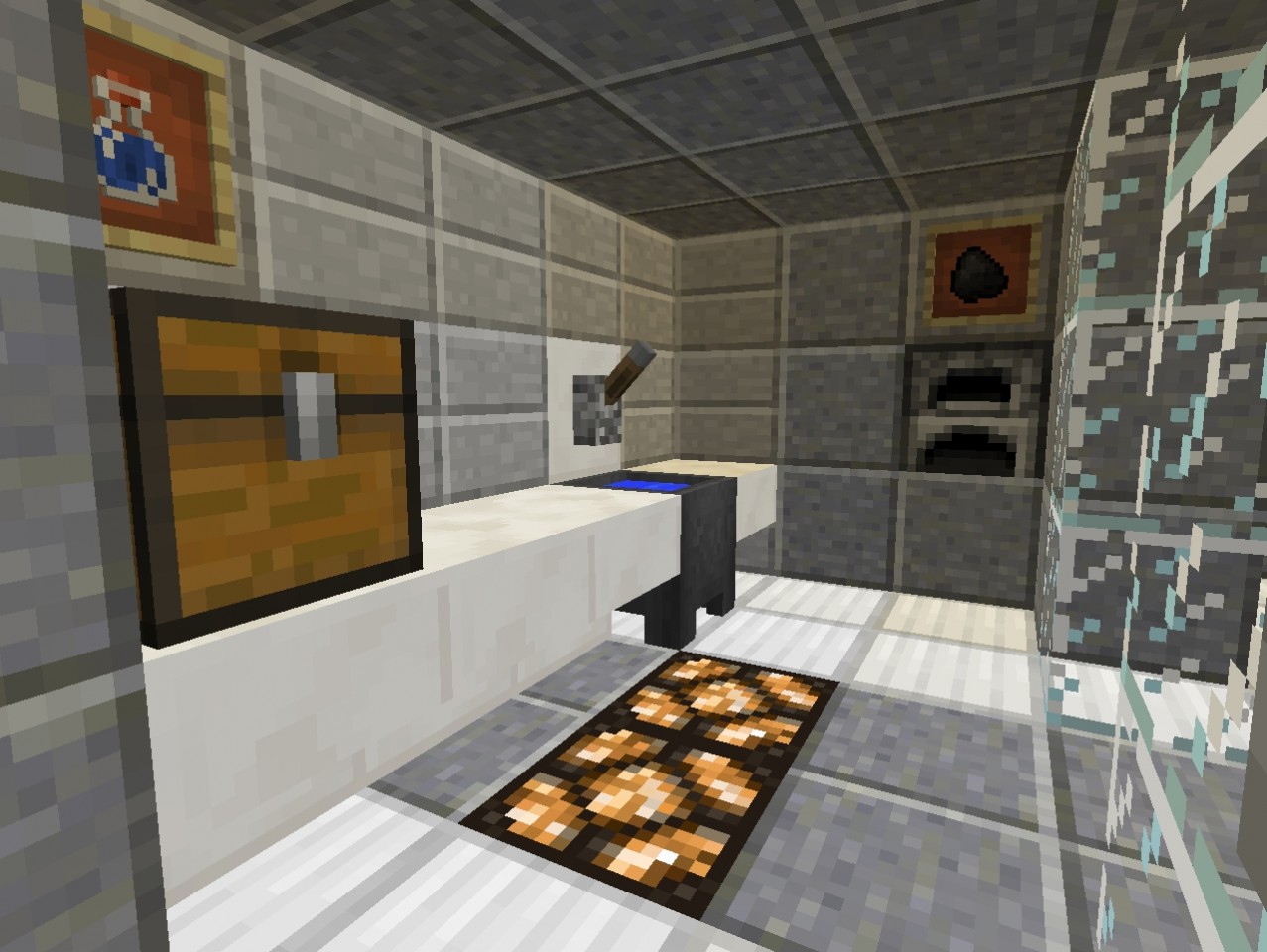 The monster below Minecraft Map