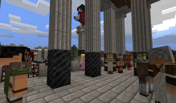 Temple of Jupiter Minecraft Map