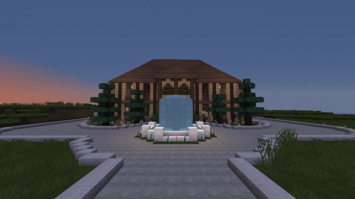 Custom Mansion Build Minecraft Map