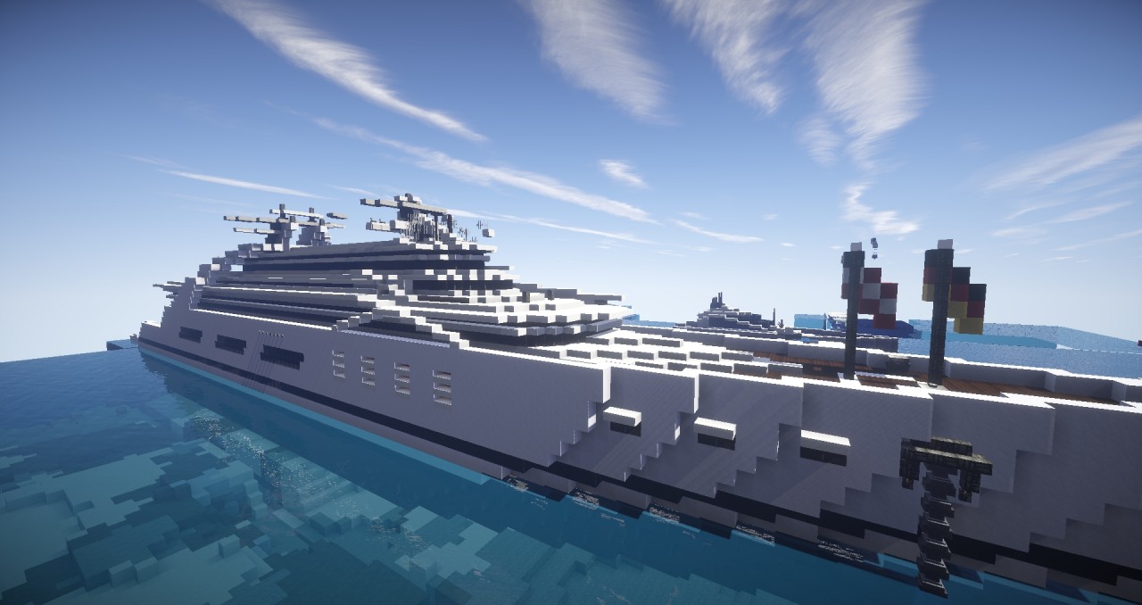 Luxury Yacht Minecraft Map