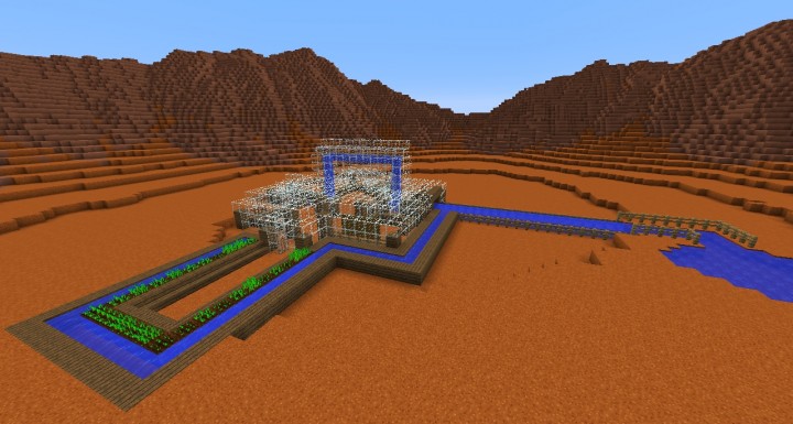 Martian World Minecraft Map