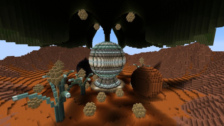 The Seed Pod of Life on Mars Minecraft Map