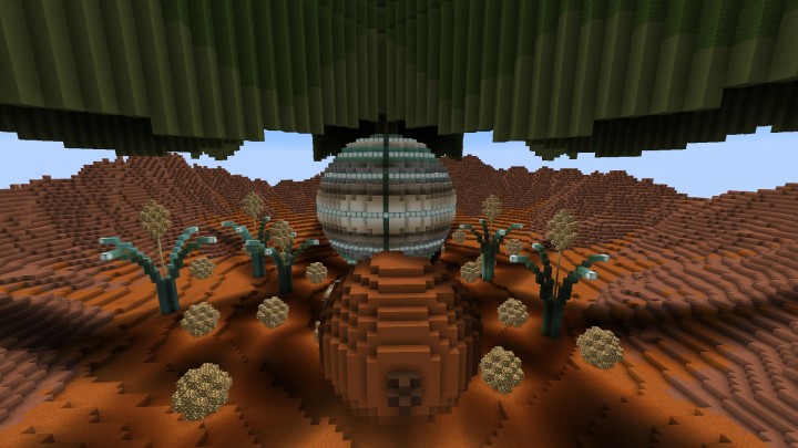 The Seed Pod of Life on Mars Minecraft Map