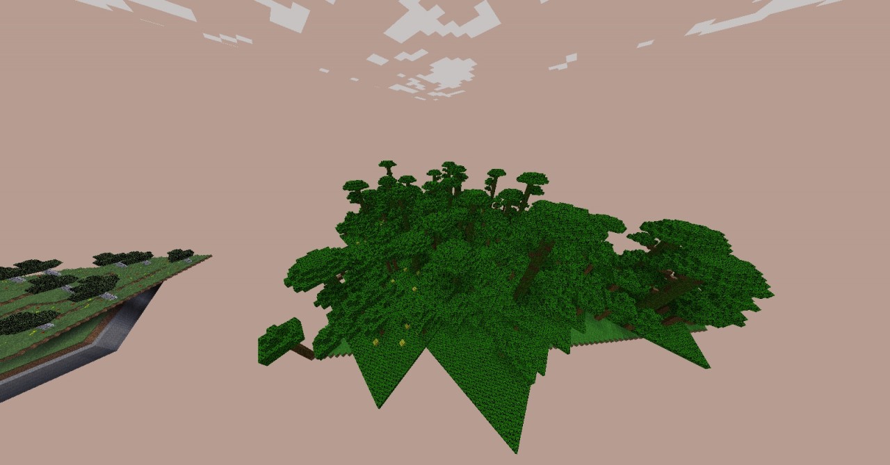 Sky Biome Survival Minecraft Map