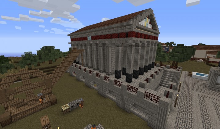 Temple of Jupiter Minecraft Map