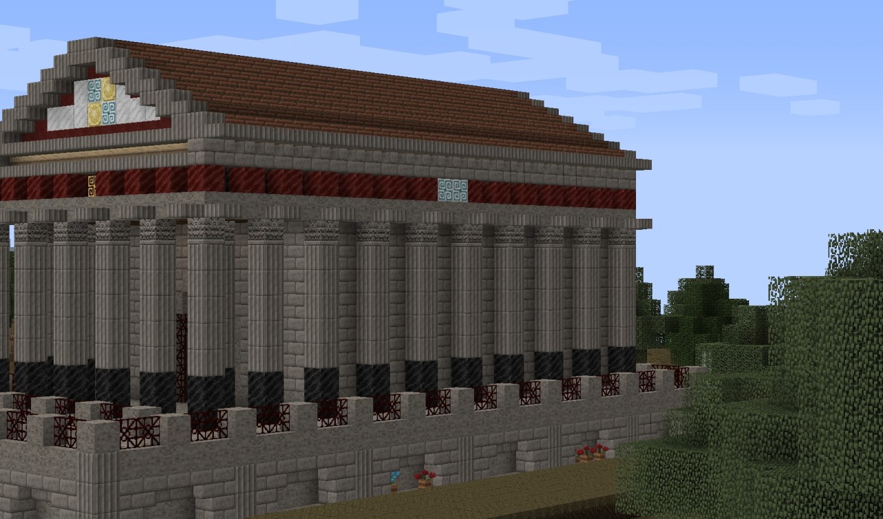 Temple of Jupiter Minecraft Map