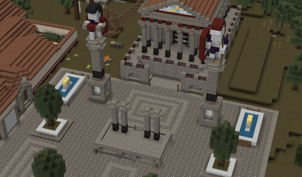 Roman Forum Minecraft Map