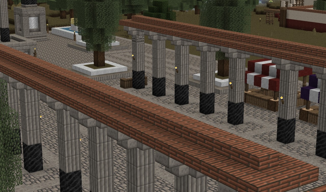 Roman Forum Minecraft Map