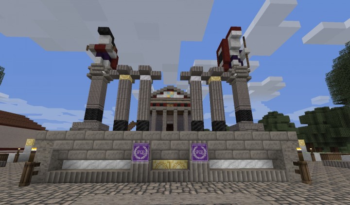 Roman Forum Minecraft Map