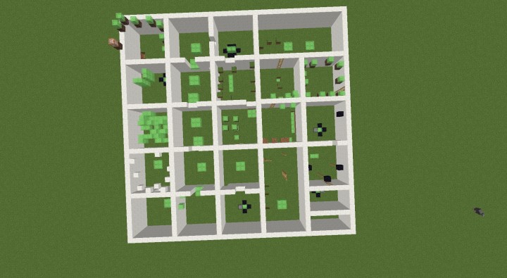 25 levels of slime Minecraft Map