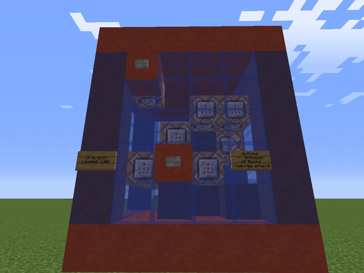 OP Blocks Weaponized Command Blocks | 1.9 Snapshot 15w47c Minecraft Map