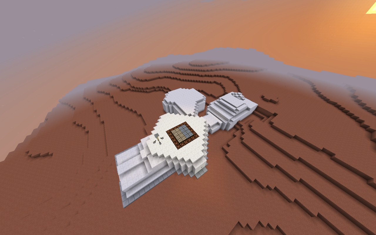 Mars competition Minecraft Map