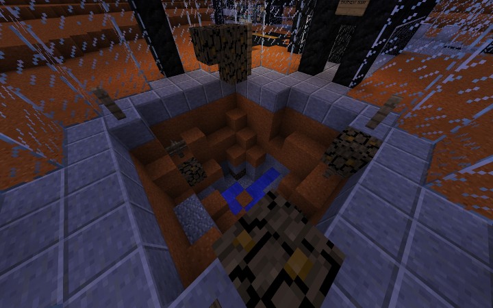 Pre-TerraFormed Mars Mining Base Minecraft Map