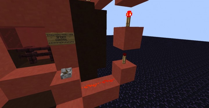 Automatic Spider String Farm 1.8 Minecraft Map