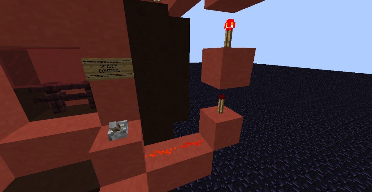 Automatic Spider String Farm 1.8 Minecraft Map