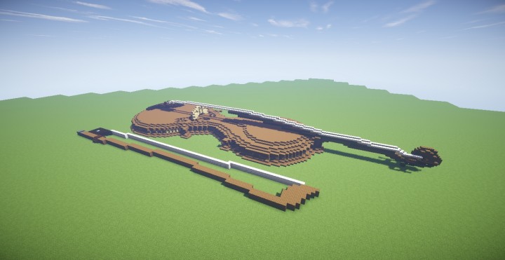 Violin Organic Minecraft Map