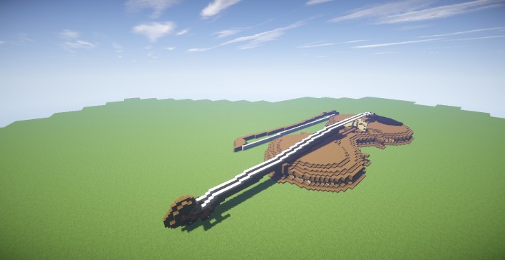Violin Organic Minecraft Map