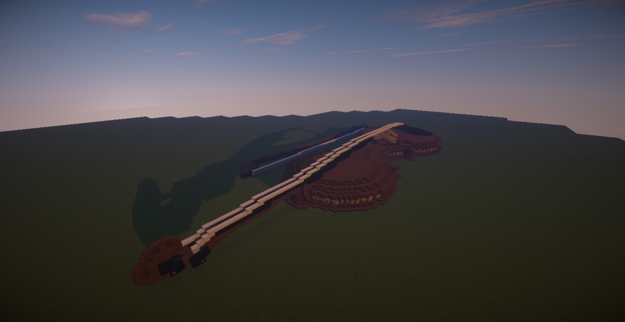 Violin Organic Minecraft Map