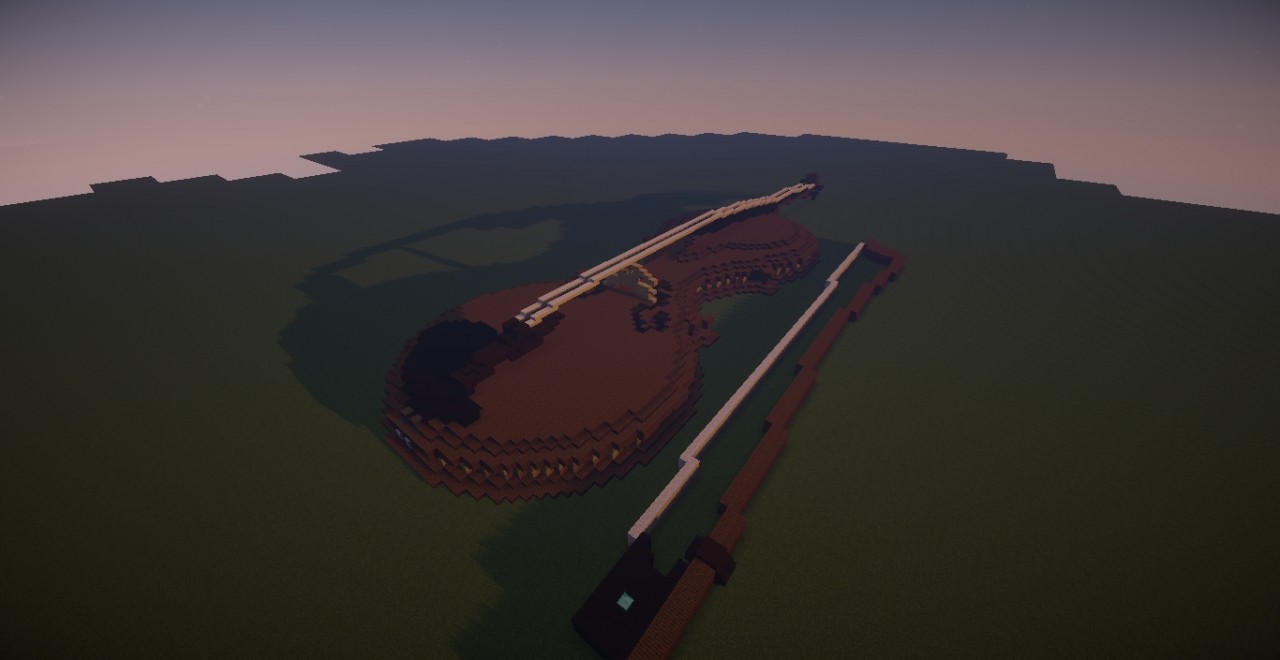 Violin Organic Minecraft Map