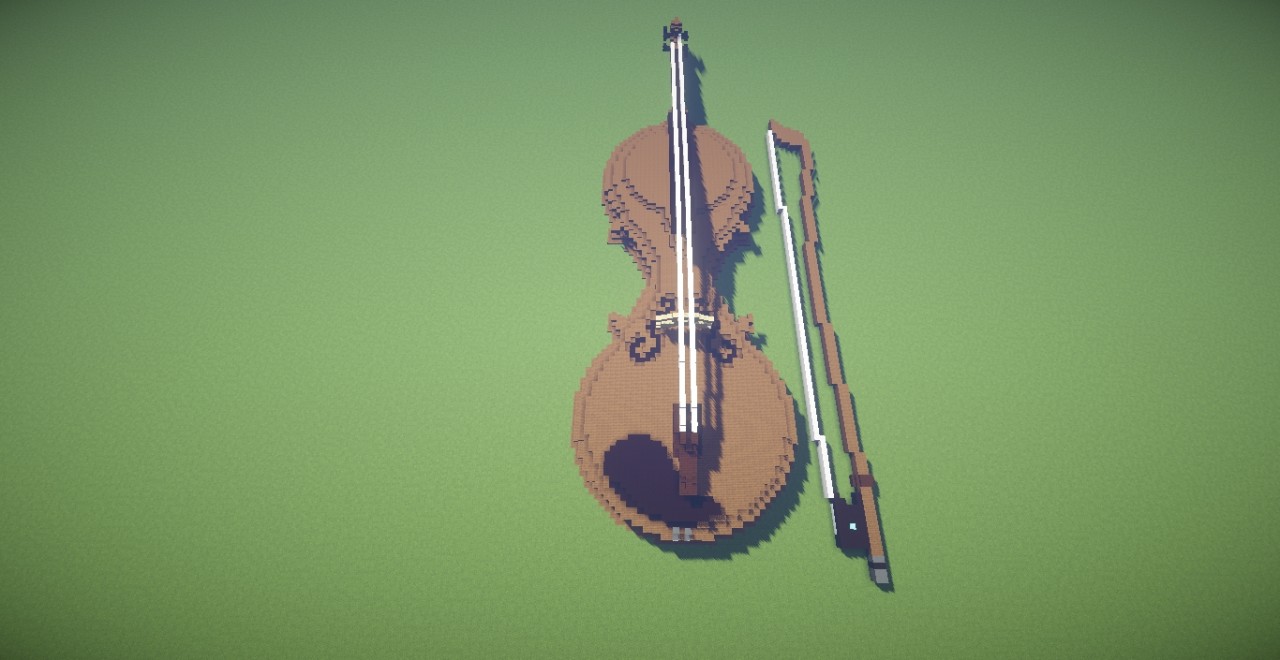 Violin Organic Minecraft Map