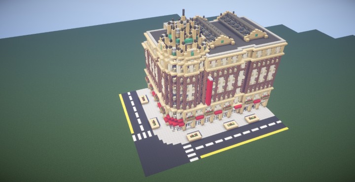 Luxury Department Store With Interior Minecraft Project
