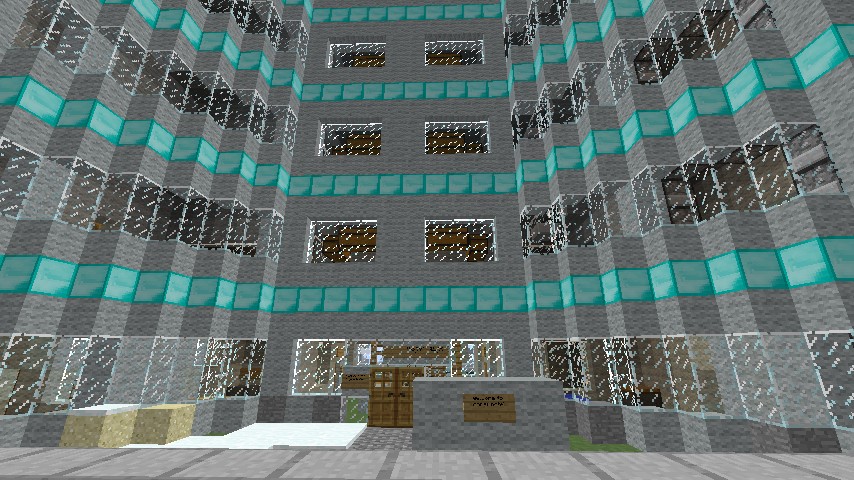 Coral Hotel(from planet Zeb city map) Minecraft Map