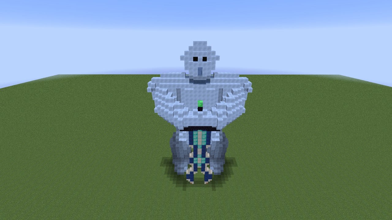 Knight Ice Sculpture Minecraft Map