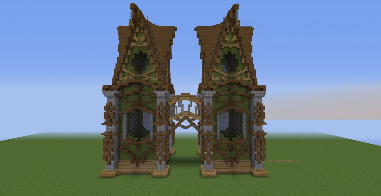 Elvin houses Minecraft Map