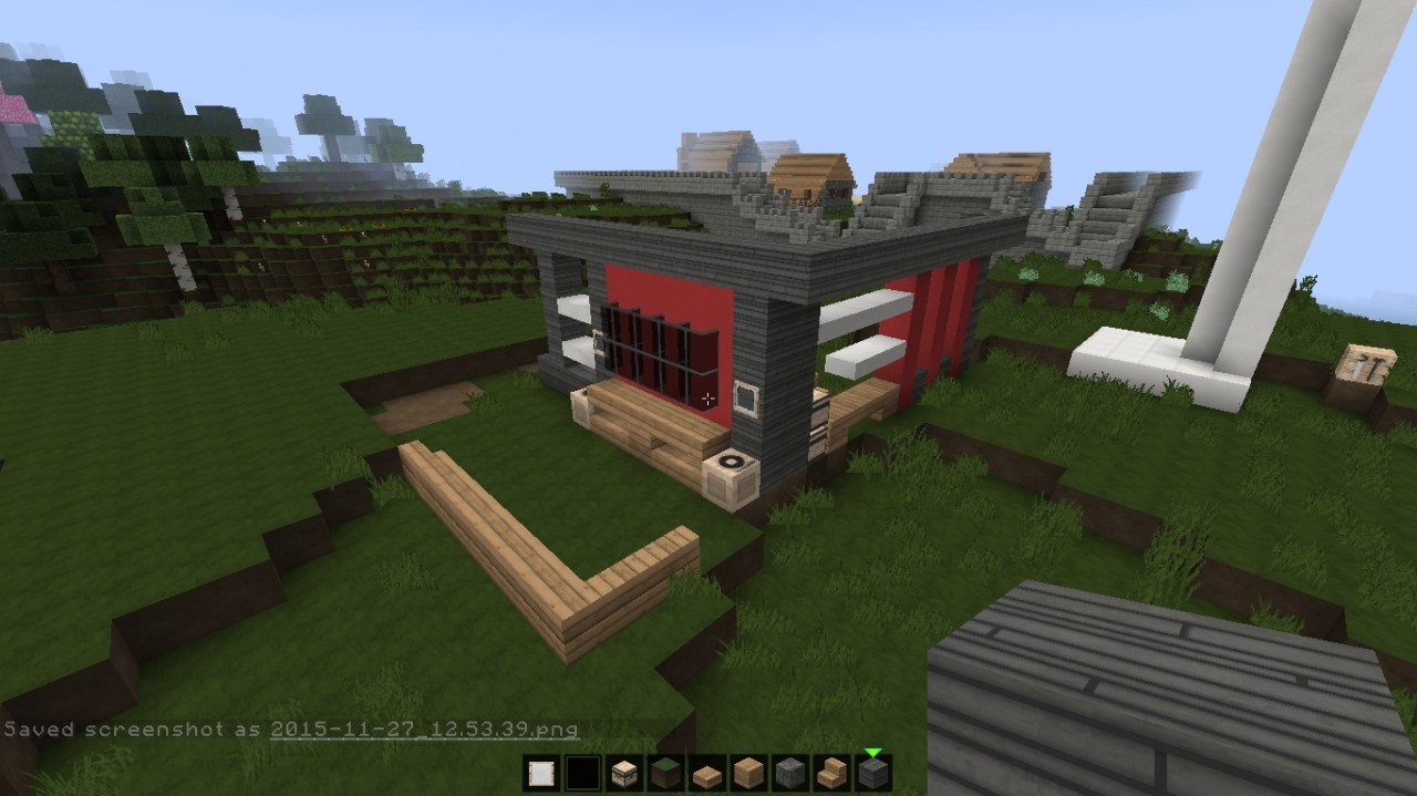 Desk + TV Minecraft Map