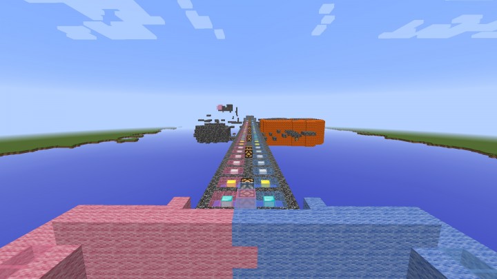 PopularMMOs Lucky Block Race Minecraft Map