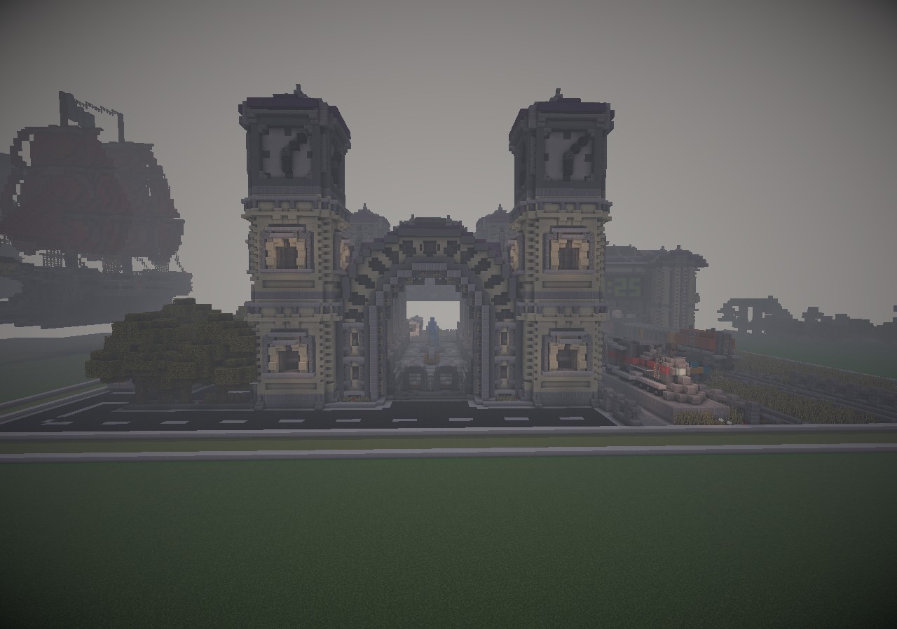 Arzion] Train Station =- Minecraft Map