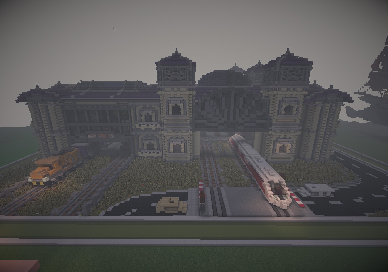 Arzion] Train Station =- Minecraft Map