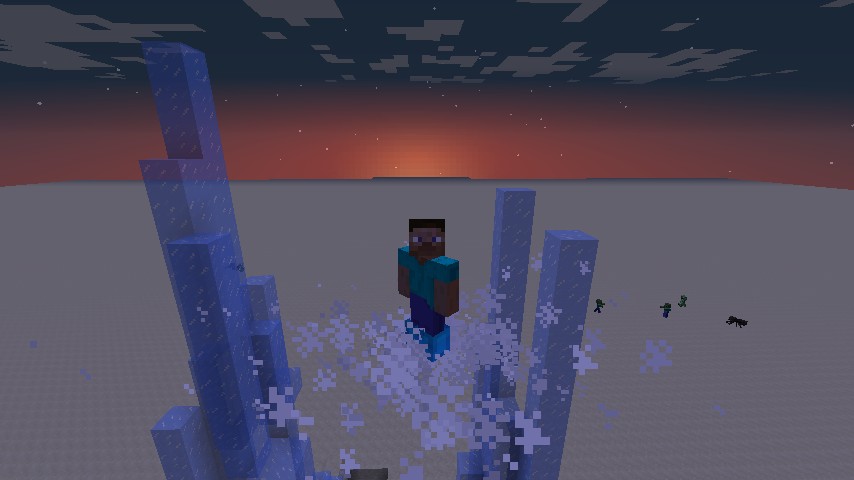 Elemental Attacks In One Command Minecraft! Minecraft Map