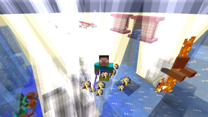 Elemental Attacks In One Command Minecraft! Minecraft Map